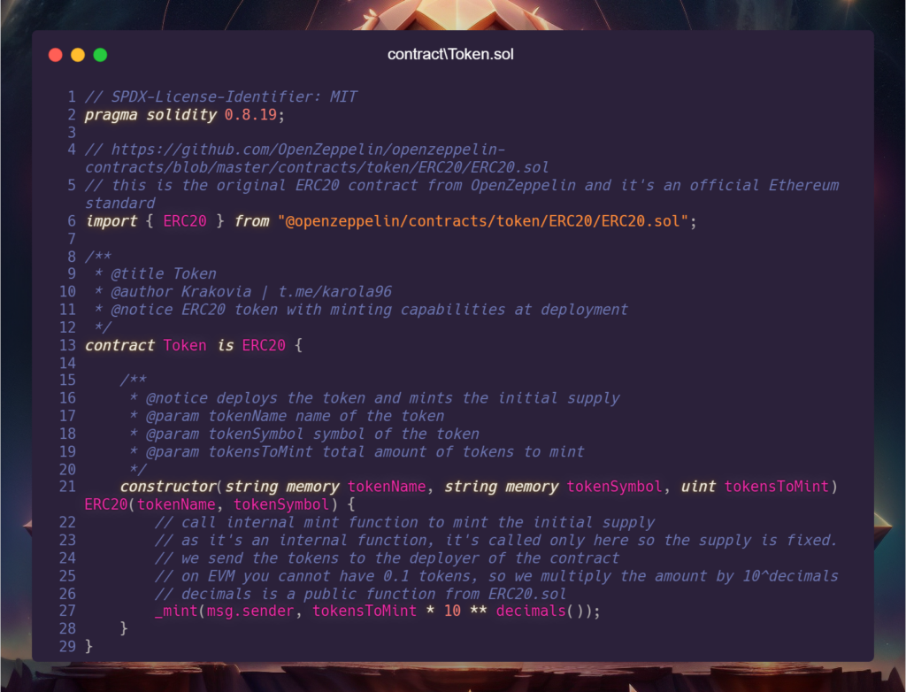 How to create your own crypto token - the easy way - KKTeam